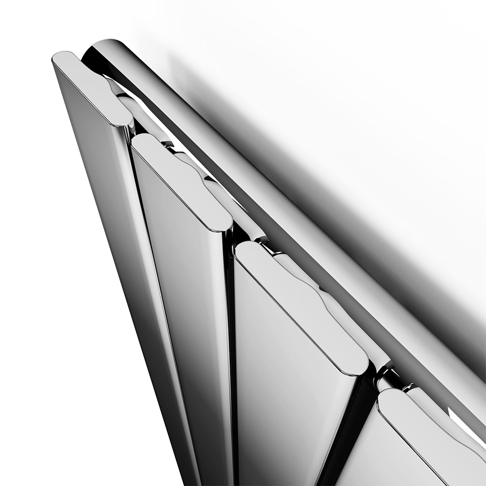 Vertical Flat Panel Single/Double Radiators Anthracite White Chrome for ...