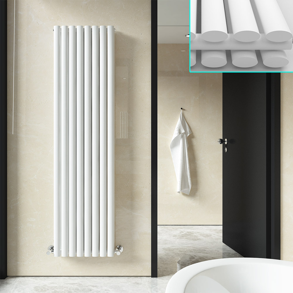 Designer Radiator Vertical Single/Double Oval Column Panel Central ...