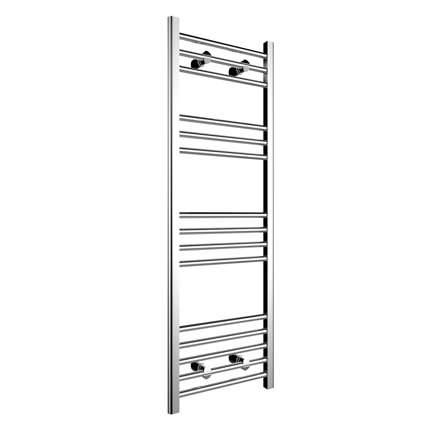 Chrome Bathroom Heated Towel Rail Radiator Straight Ladder Warmer - All ...